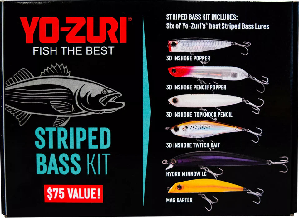 Yo-Zuri Striped Bass Kit – Surfland Bait and Tackle